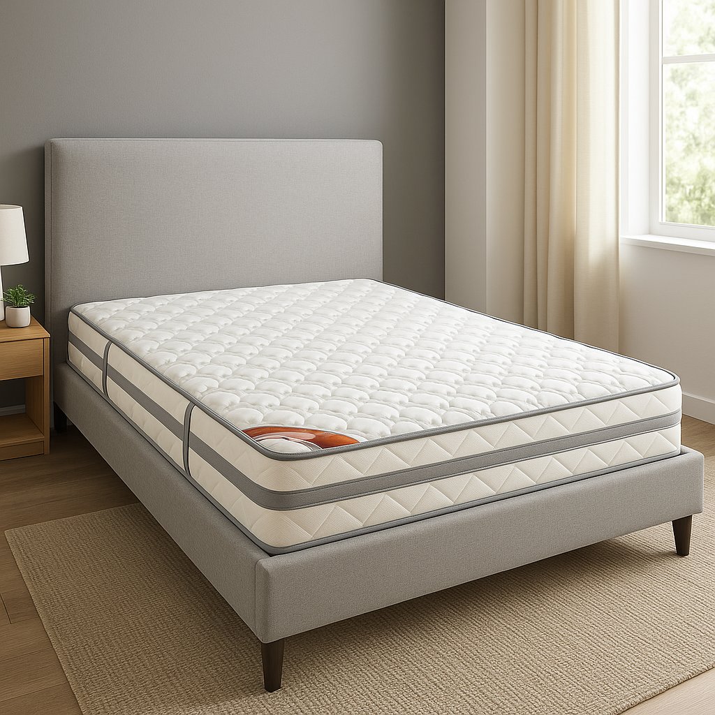 Relax Spring Support Mattress – Dual Comfort with Breathable Quilted T ...